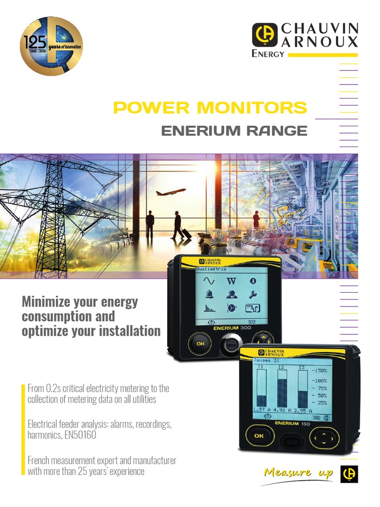 Power Monitors: Enerium Range | PDF | Programmable Logic Controller ...