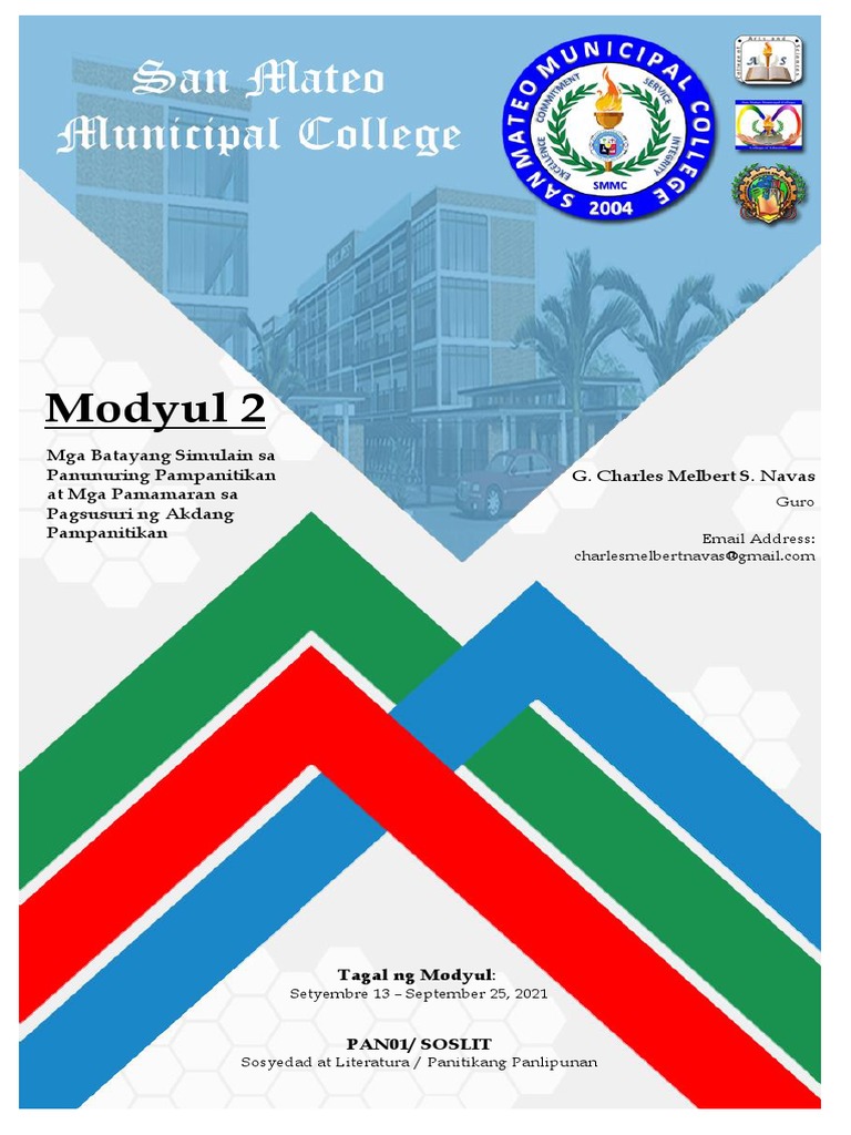 Soslit Modyul 2 | PDF