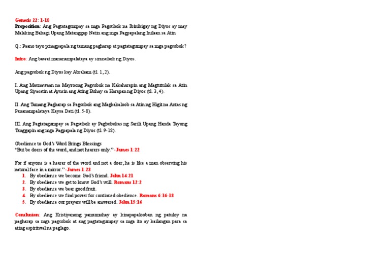 Tamang Pagharap Sa Pagsubok | PDF