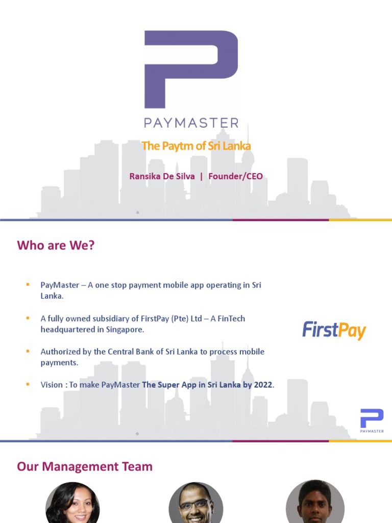 PayMaster The Super App Slide Deck Seed + | Download Free PDF | Smartphone | Mobile Phones