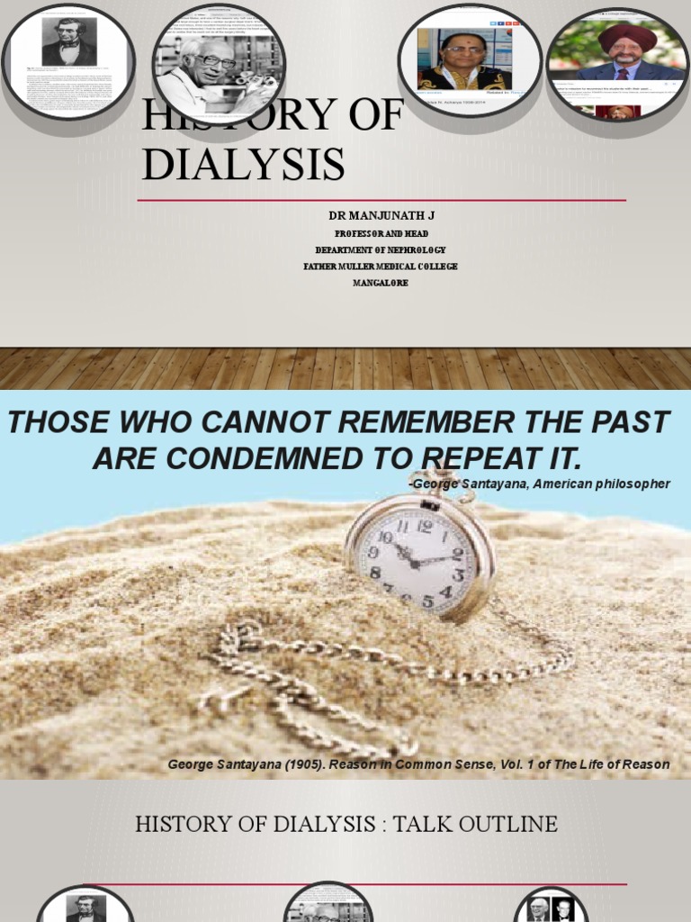 Evolution of Dialysis Techniques | PDF | Hemodialysis | Dialysis