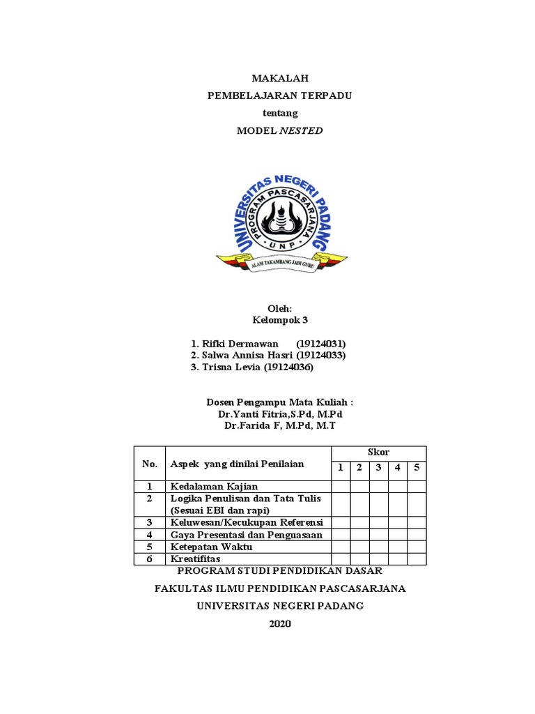 Makalah-Nested KEL 3 | PDF