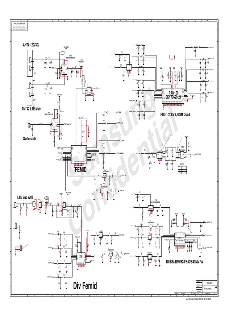 Samsung Confidential Samsung Confidential: Div Femid | PDF