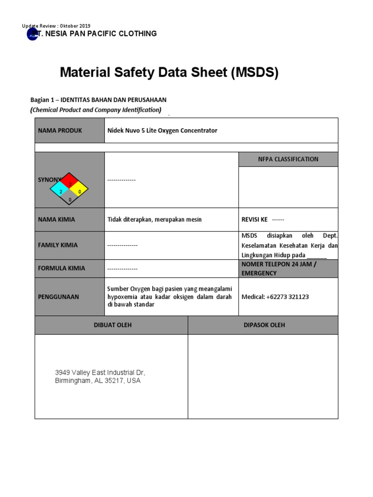 MSDS WD 40 | PDF