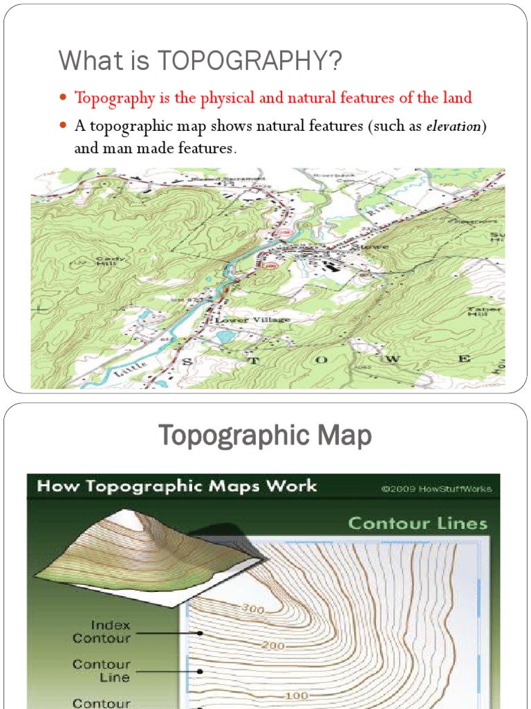 What Is Topography?: Topography Is The Physical and Natural Features of ...
