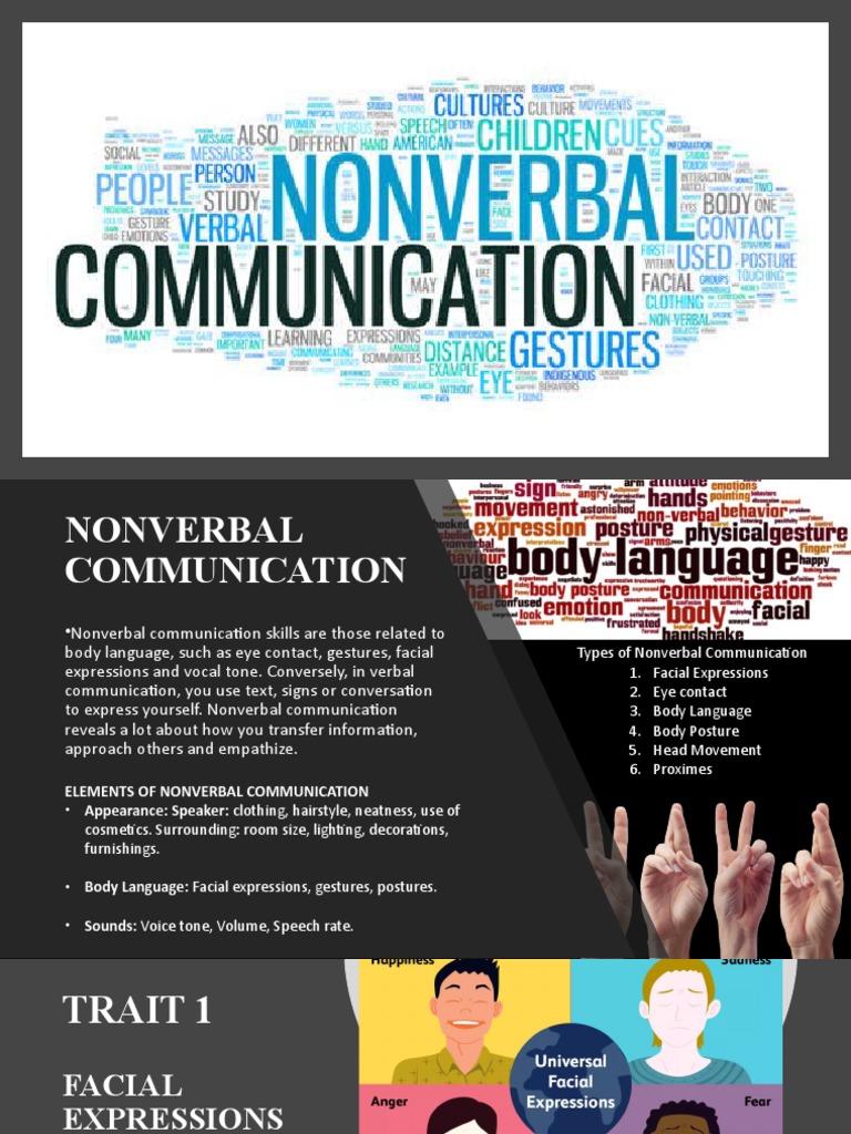 Understanding Nonverbal Communication | PDF | Nonverbal Communication ...