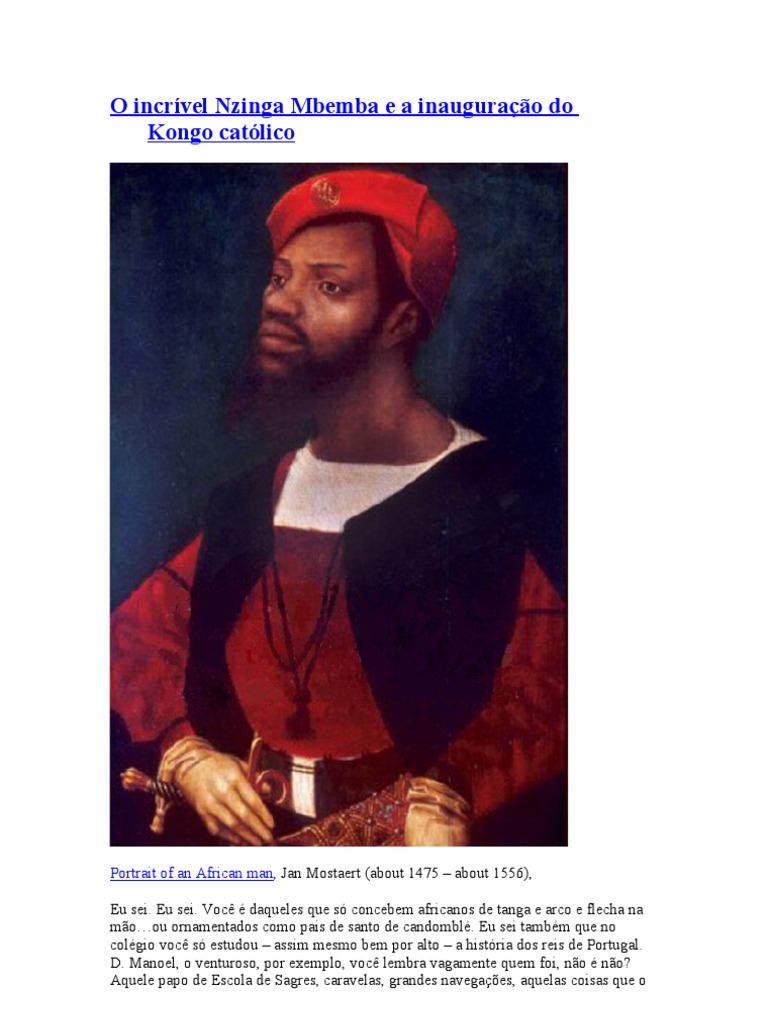 Nzinga Mbemba: Rei do Congo e Renascença | PDF | Portugal | Papa