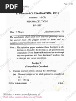 AKTU B. Pharm Previous Year Papers | PDF | Titration | Chemistry