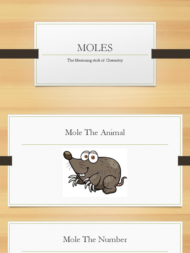 Moles: The Measuring Stick of Chemistry | PDF | Mole (Unit) | Gases