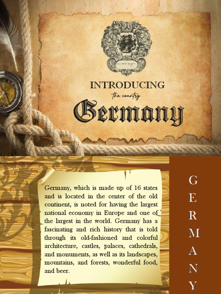 Introducing The Country: Germany | PDF | Germany | World Politics