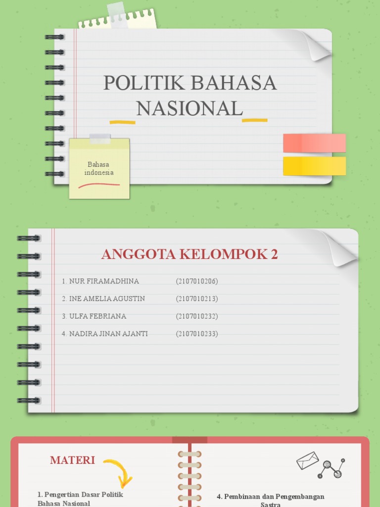 Politik Bahasa dan Sastra Nasional Indonesia | PDF | Seni & Disiplin Bahasa