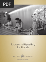 Up-Selling in Restaurant | PDF | Sales | Business