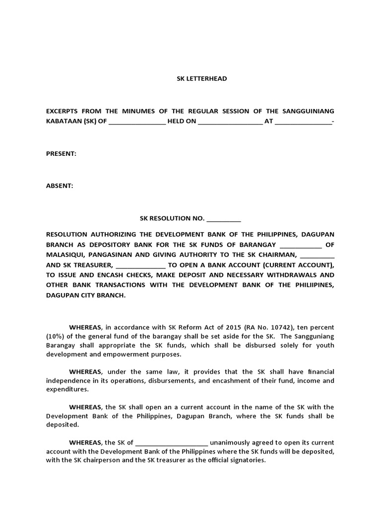 Draft Resolution SK | PDF | Economies | Government