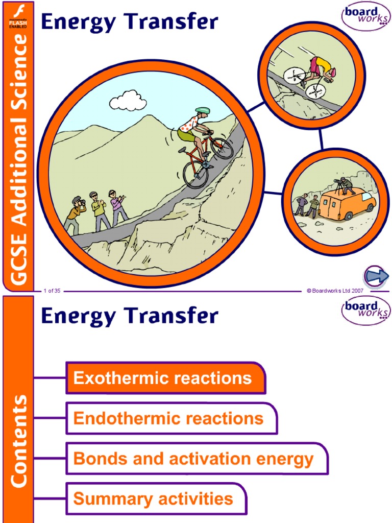 Exo and Endo Reactions Powerpoint 1 New 1 2 | PDF | Chemical Reactions ...