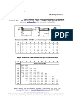 Din 7984 | PDF | Screw | Metalworking