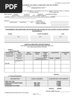 COA Annex A Property Inventory Form | PDF
