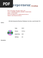 Comprehensive PSU List in India | PDF | New Delhi | Government Of India
