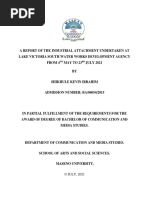 Industrial Attachment Application Letter | PDF | Cognition