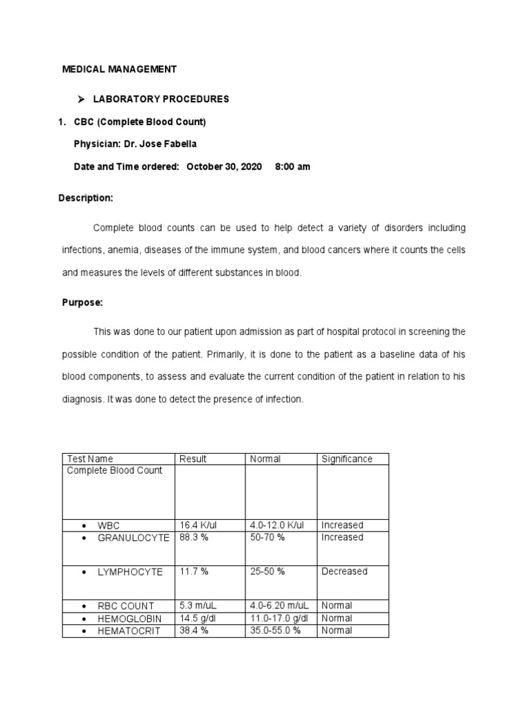 Final Laboratory Procedures | PDF | Electrocardiography | Creatinine