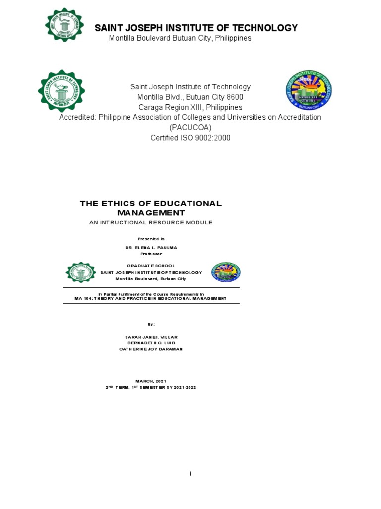 MAT103 Module Cover Page | PDF | Pedagogy | Constructivism (Philosophy ...