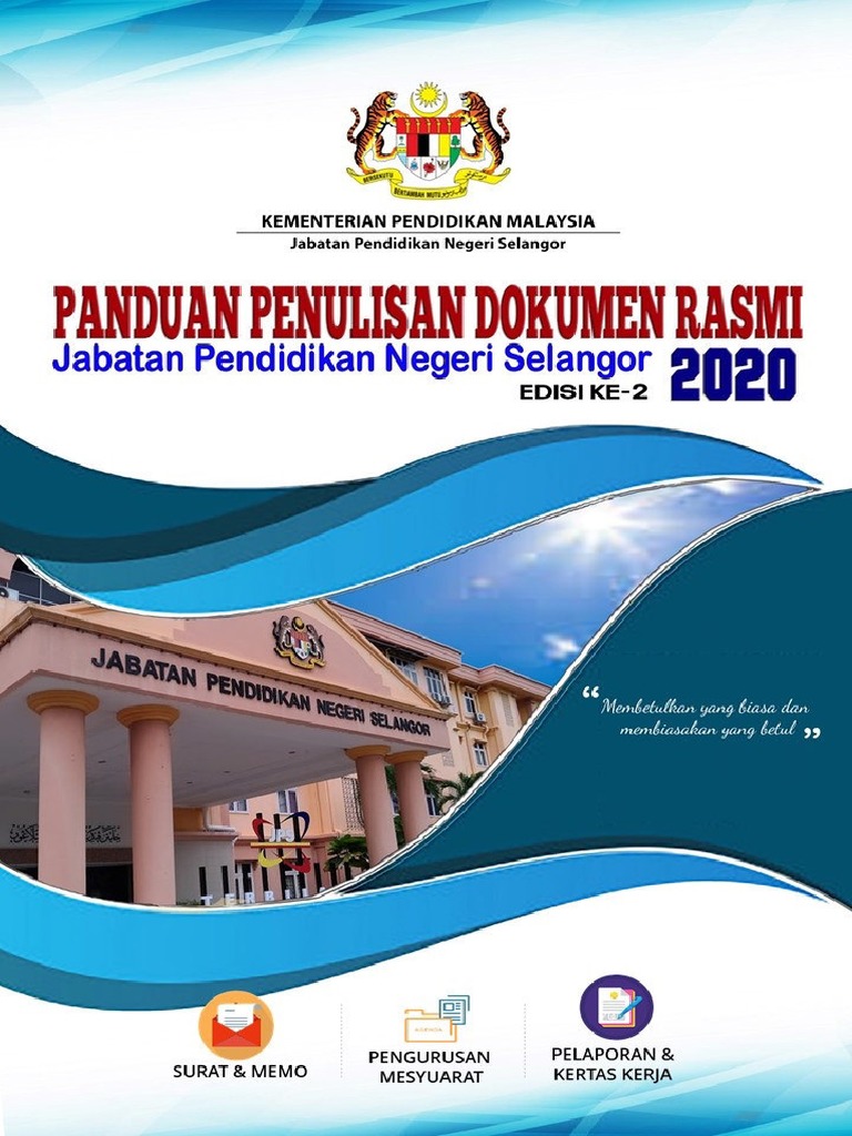 Panduan Penulisan Dokumen Rasmi | PDF
