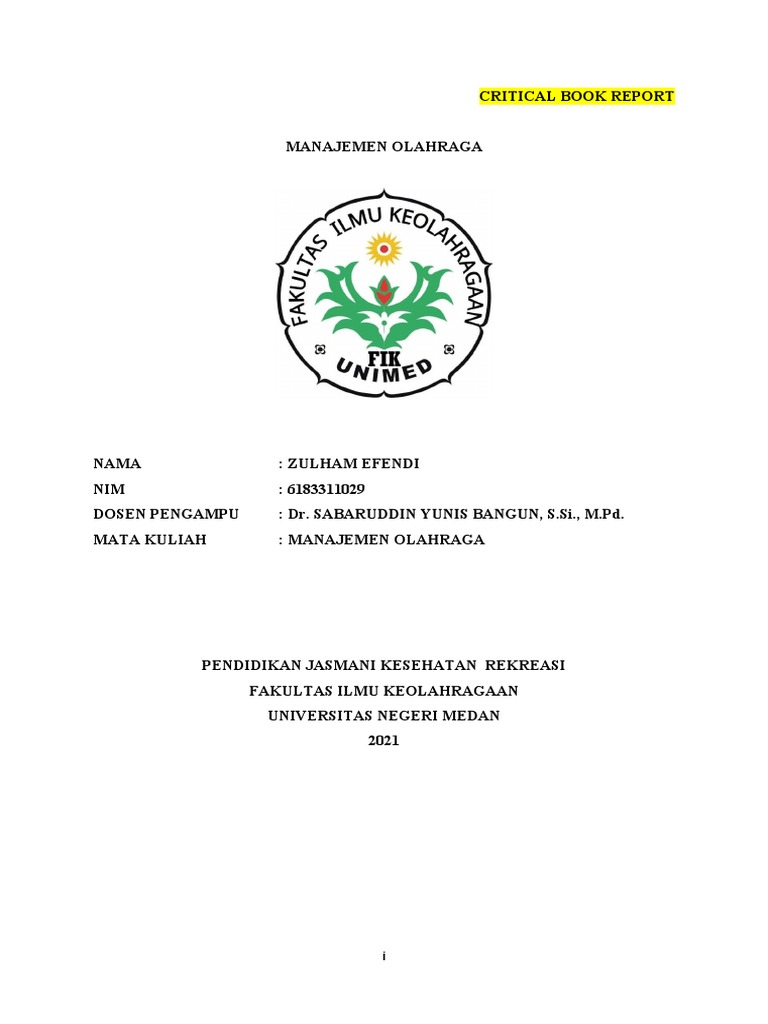 CBR Zulham Efendi | PDF