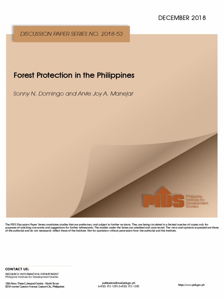 Forest Protection Policies in the Philippines | PDF | Forestry | Policy