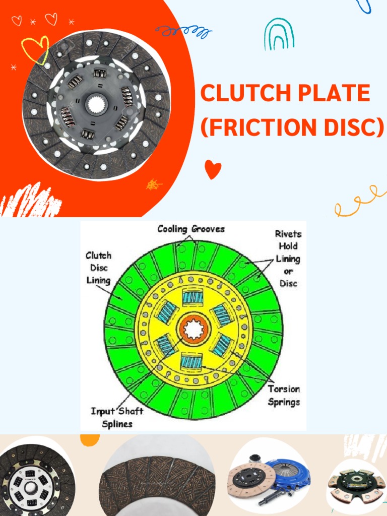 Clutch Plate (Friction Disc) | PDF | Social Science | Science & Mathematics