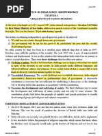 12 Political Science Challenges of Nation Building - Map & Cartoons PDF ...