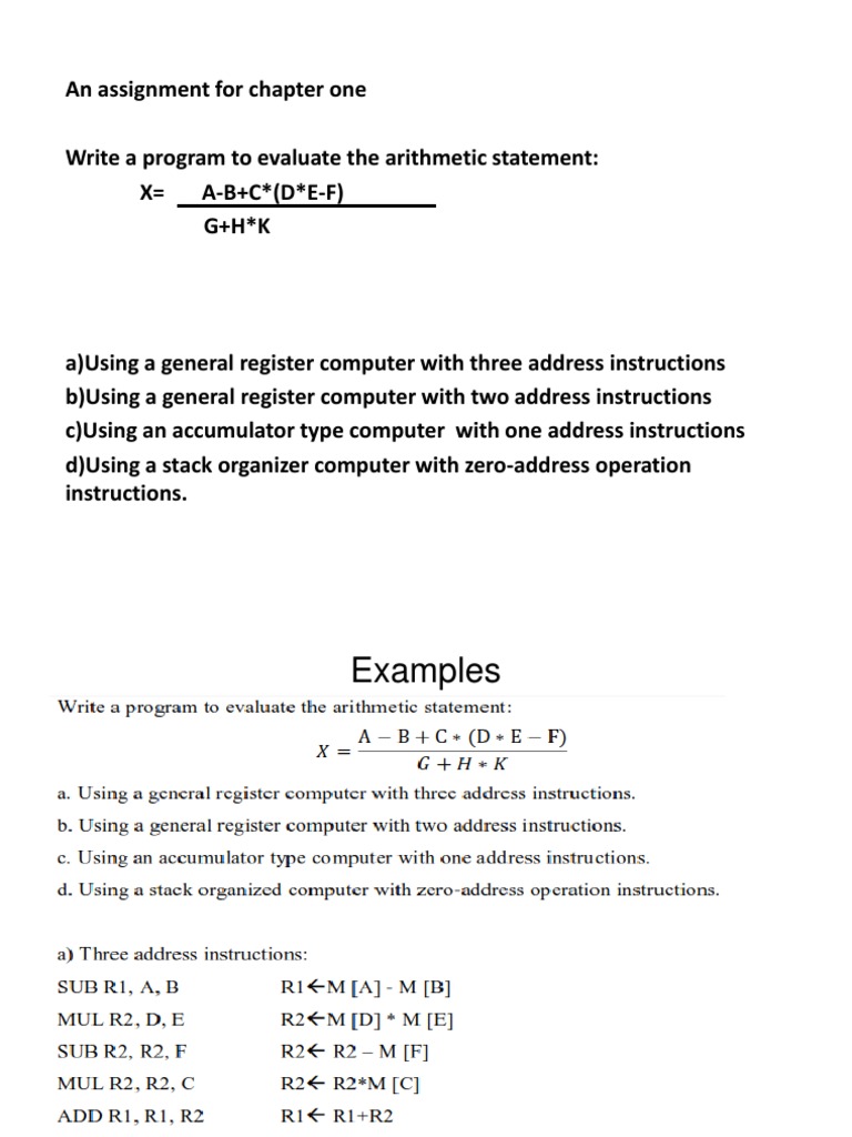 Arithmetic Expression Evaluation Methods | PDF | Technology & Engineering