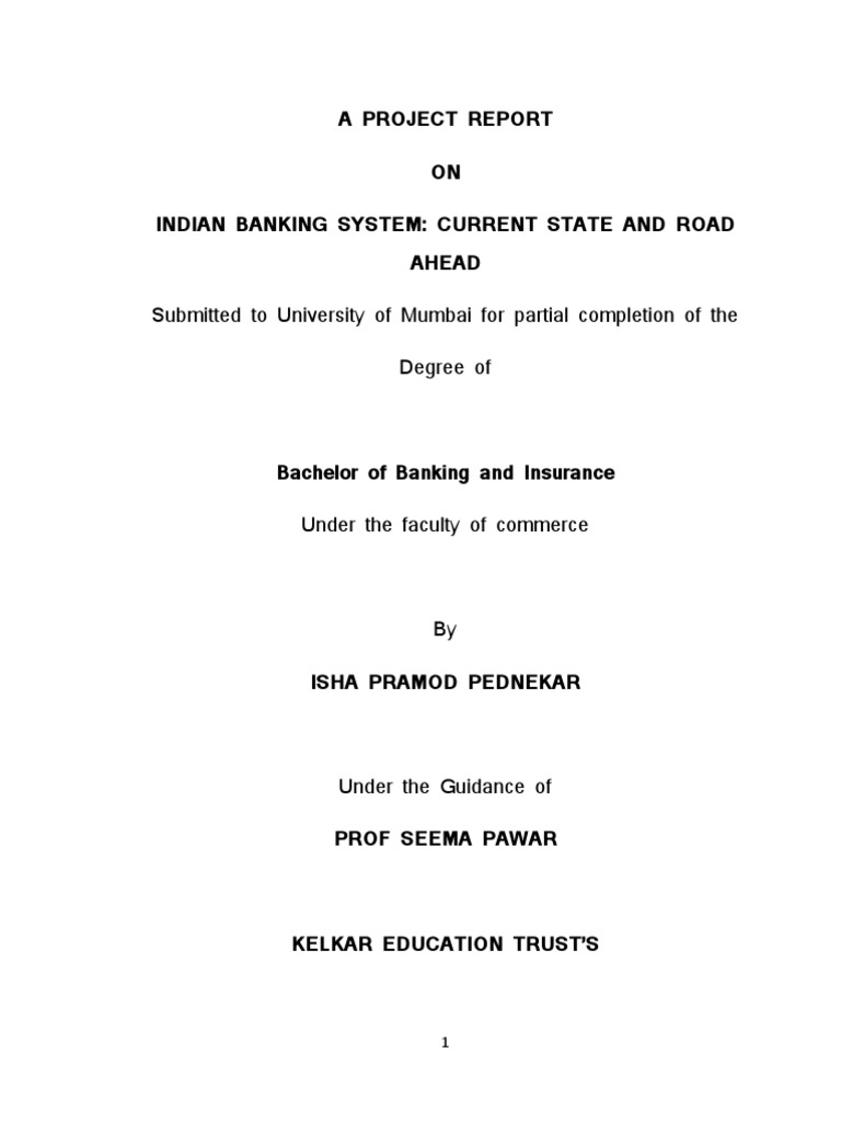Final Final Blackbook | PDF | Reserve Bank Of India | Banks