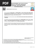 Obc Certificate Delhi | PDF | Politics Of India | Social Inequality
