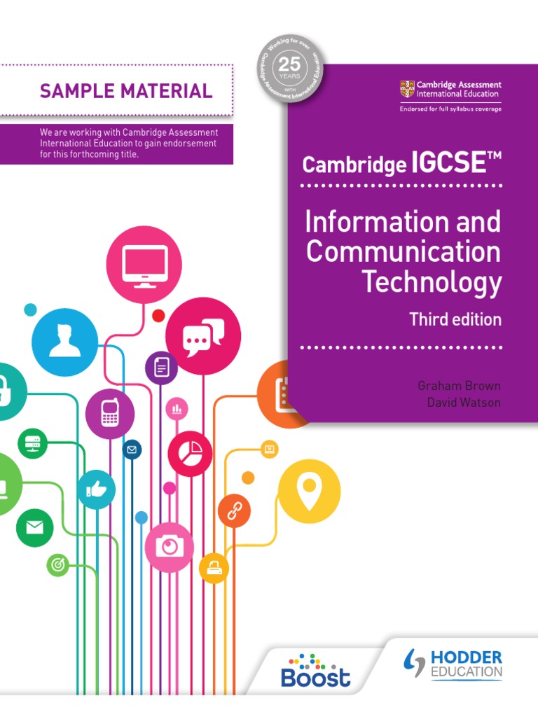 Information and Communication Technology: Igcse | PDF | Page Layout | Printer (Computing)