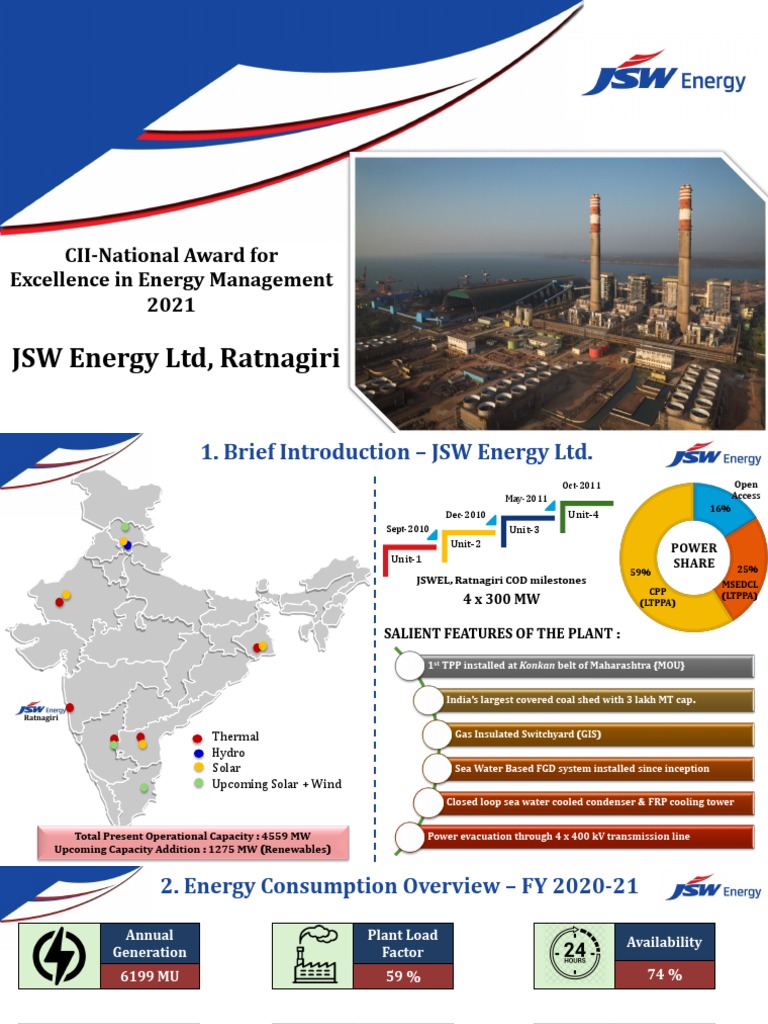 Power Plant - 180 - 09 - JSW - Energy - Ratnagiri - 0 | PDF | Fly Ash ...