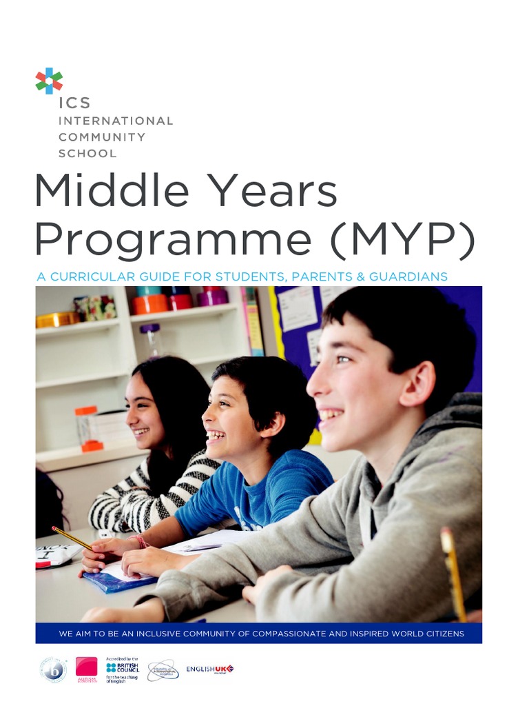 Middle Years Programme (MYP) : A Curricular Guide For Students, Parents ...