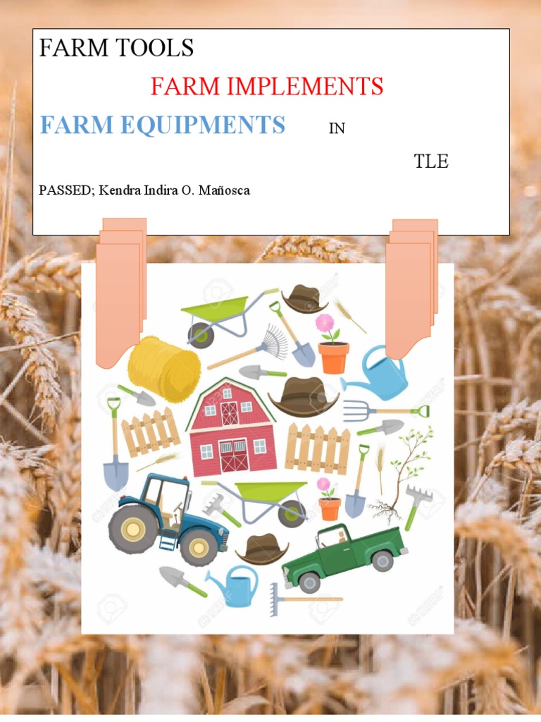Farm Implements | PDF | Agricultural Machinery | Hay