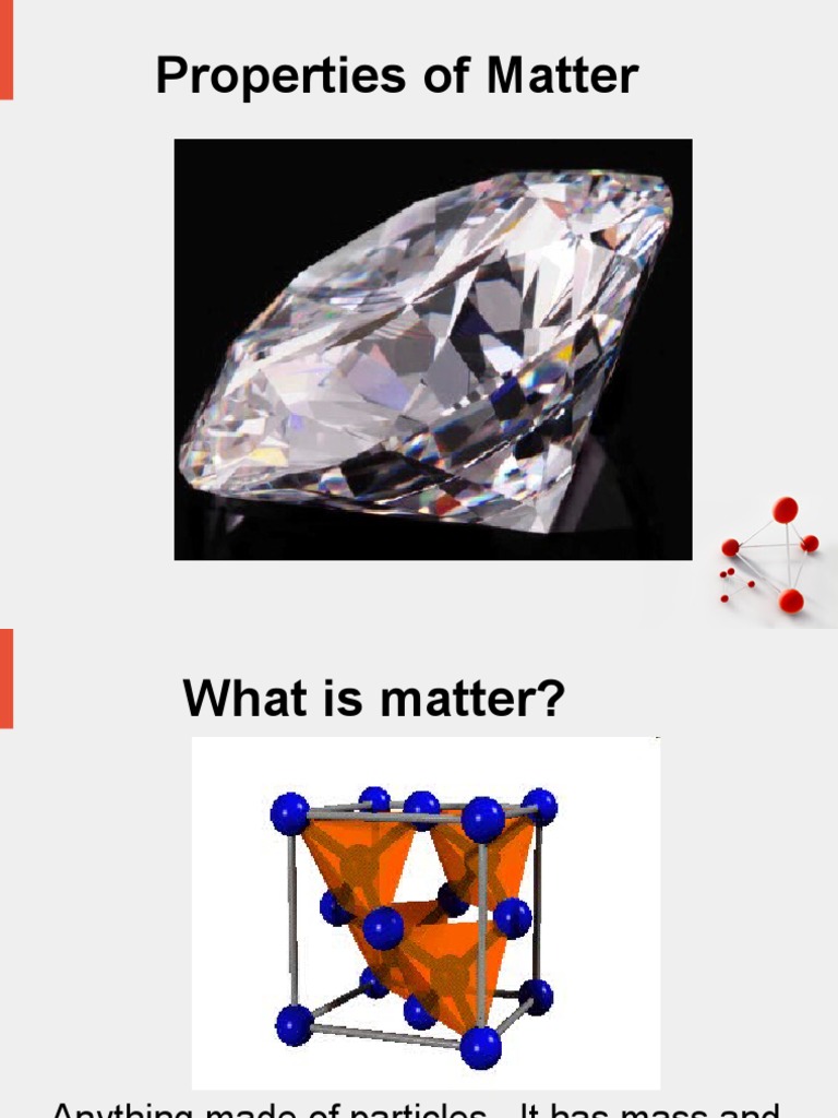 2 Properties of Matter | PDF | Matter | Chemical Substances