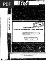 Bedford Workload Rating Scale Overview | PDF | Workload | Aviation