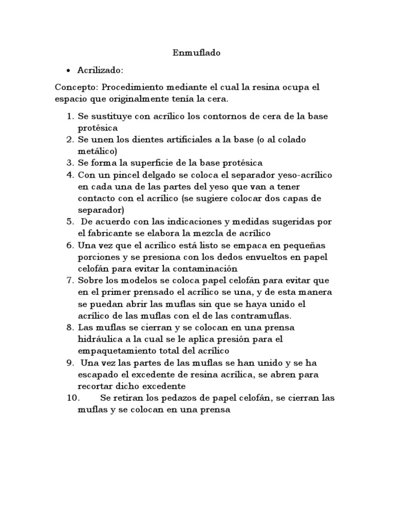 Procedimiento de fabricación de prótesis dentales mediante la técnica ...