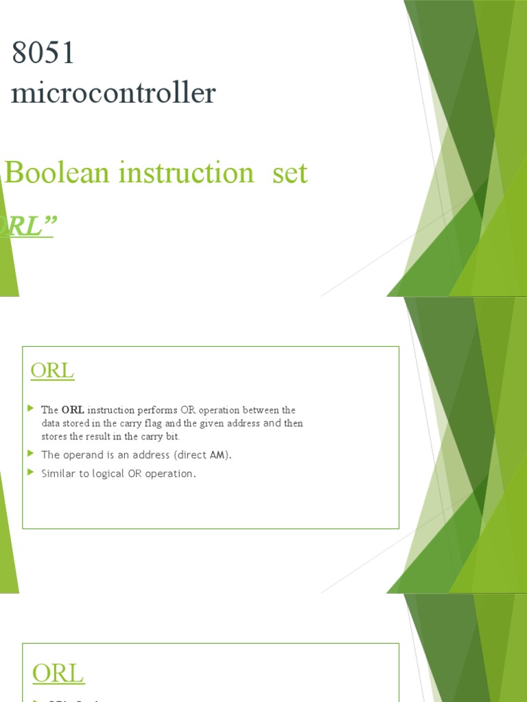 Boolean Instructions Set | Download Free PDF | Central Processing Unit ...