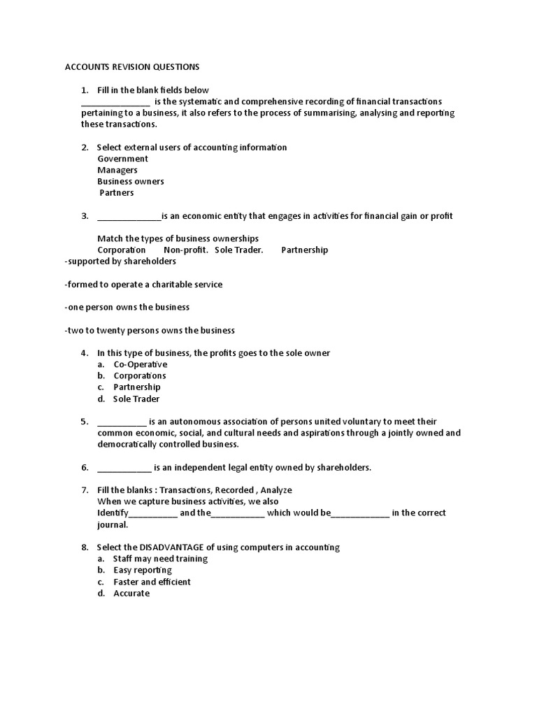 Poa Questions 1 | PDF