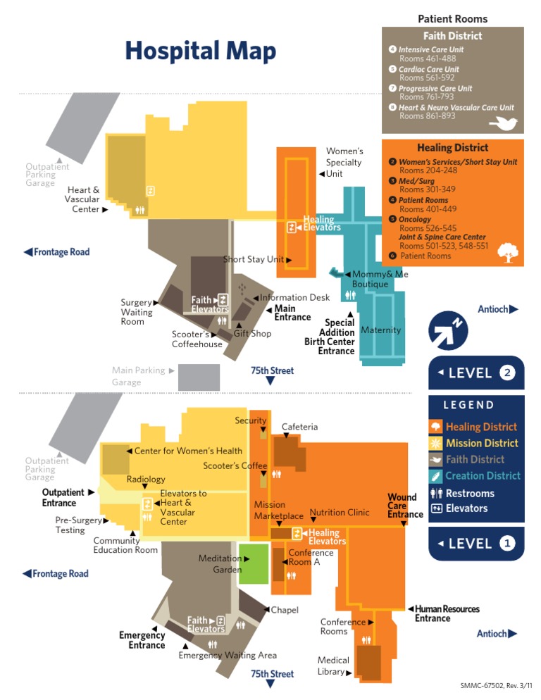 SMMC District Map Without Logo | PDF | Patient | Hospital