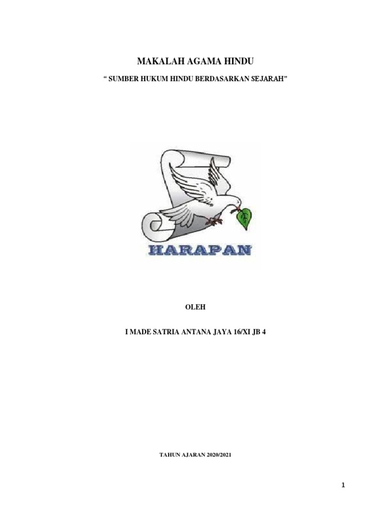 Makalah Agama Hindu | PDF