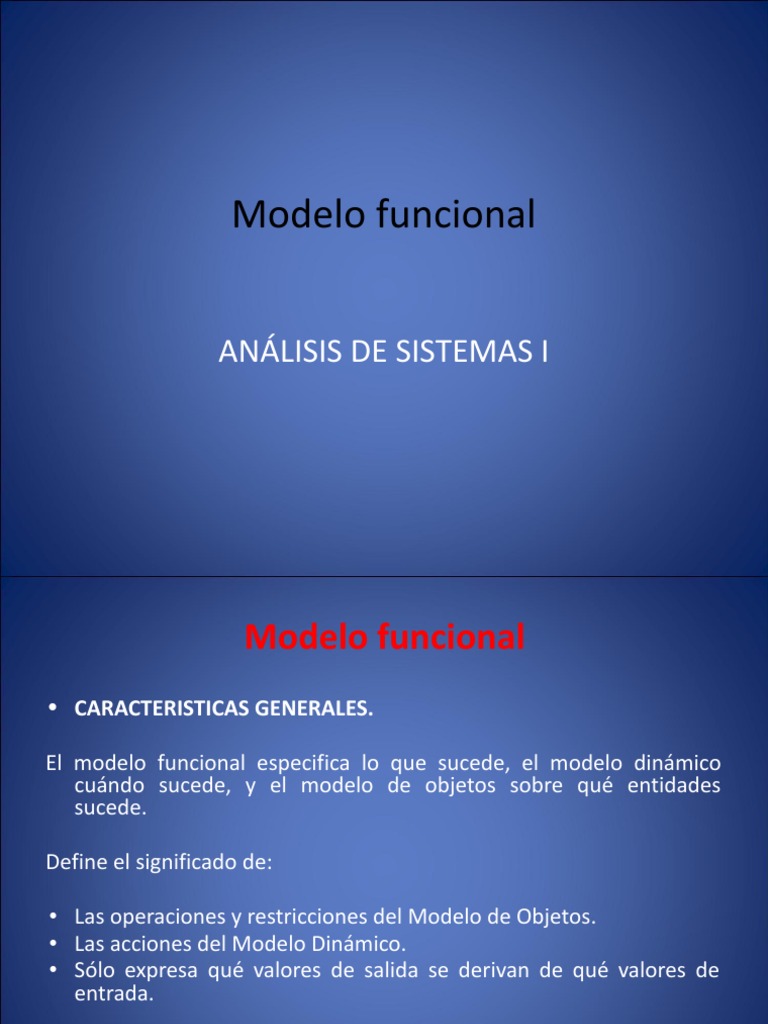 Modelo Funcional | PDF | Programacion Funcional | Objeto (informática)