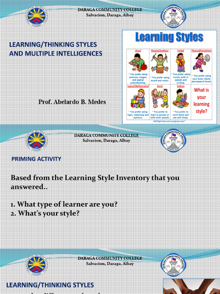 Learning Styles and Multiple Intelligences | PDF | Learning | Psychology