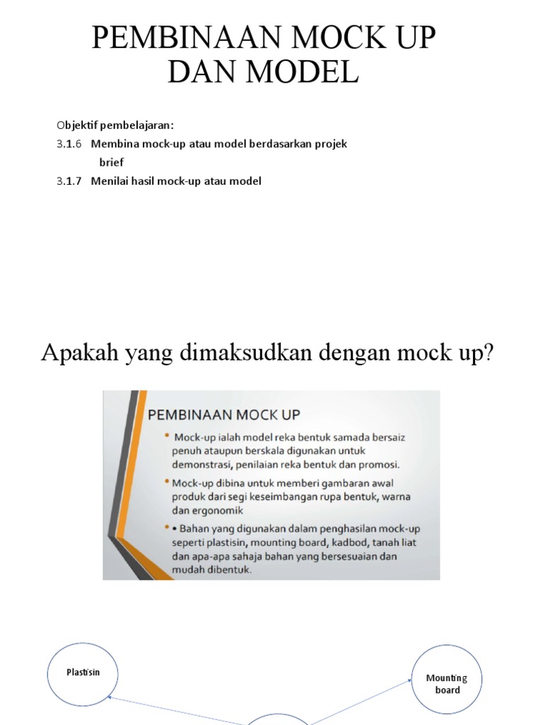 Slide Nota Pembinaan Mock Up | PDF
