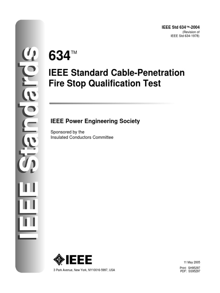 IEEE STD 634-2004 Cables | PDF | Technology & Engineering