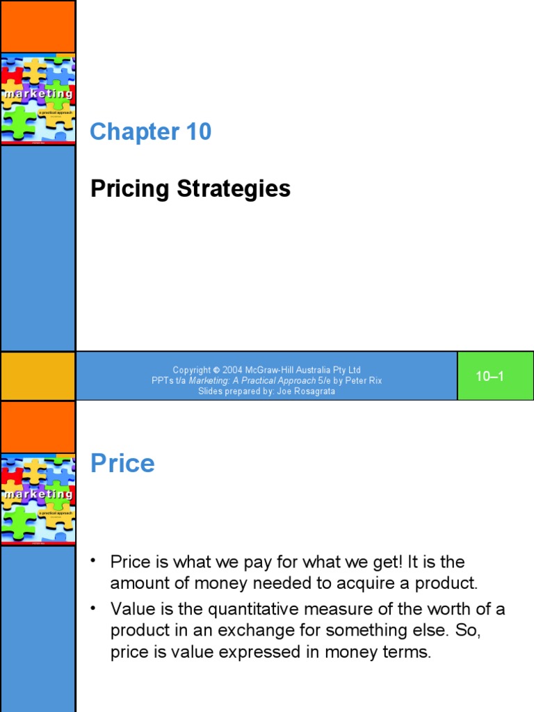Pricing Strategies - 10 | PDF | Pricing | Discounts And Allowances