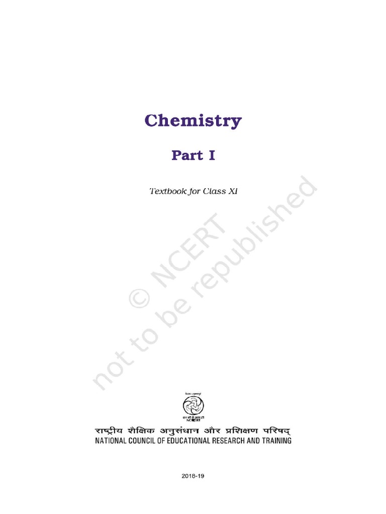 Chapter 1 Some Basic Concepts of Chemistry | PDF