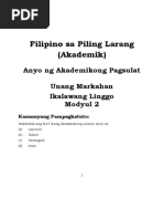 Linggo 13 - Panakip Na Liham at Resume | PDF